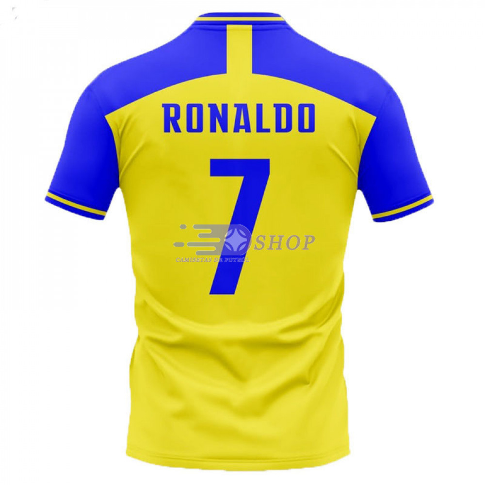 Camiseta Ronaldo 7 Al Nassr Fc Primera Equipación 2022 2023